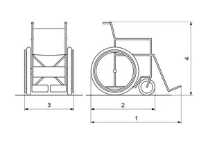 Wheelchair dimensions - what you need to measure and why.