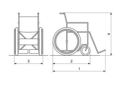 Wheelchair dimensions - what you need to measure and why.