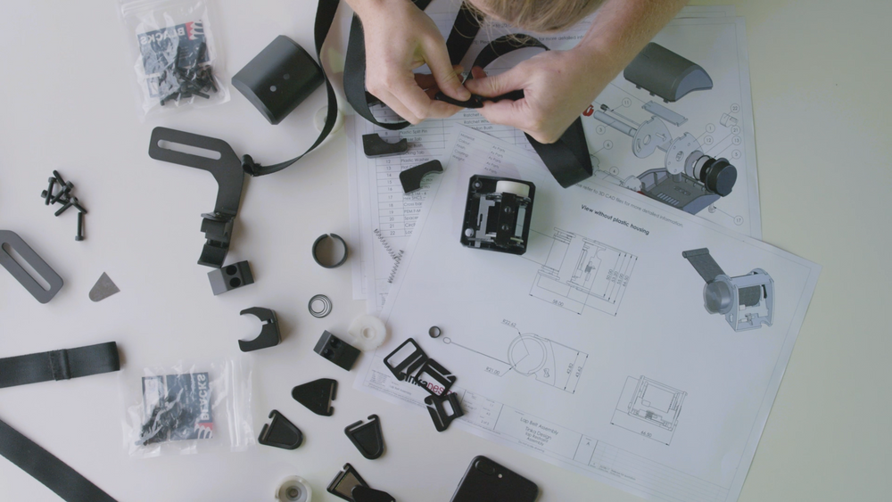 LapStacker history - problem solved for wheelchair users.